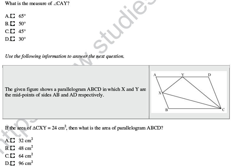 CBSE Class 9 Mathematics MCQs, Multiple Choice Questions for Mathematics CBSE Class 9 Mathematics MCQs, Multiple Choice Questions for Mathematics